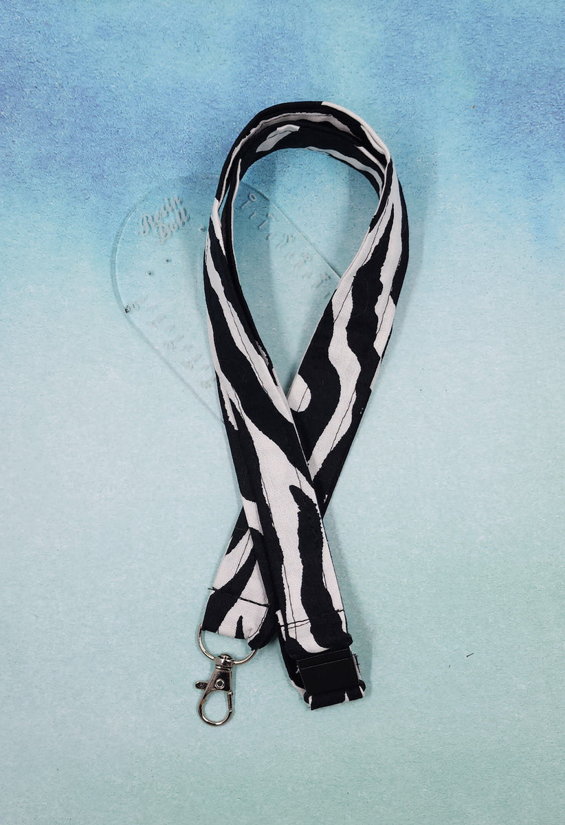 Zebra Lanyard – Resin Doll