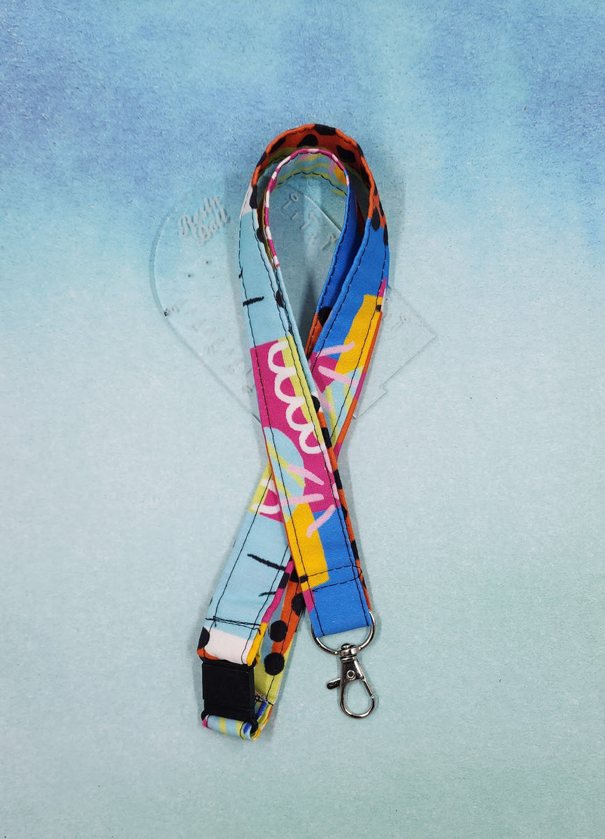Abstract lanyard – Resin Doll